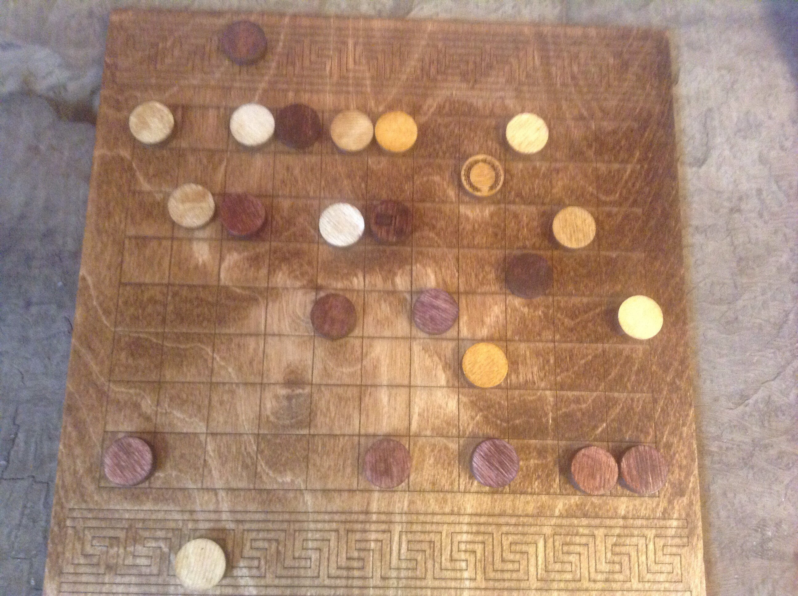 Ludus Latrunculorum Board Game
