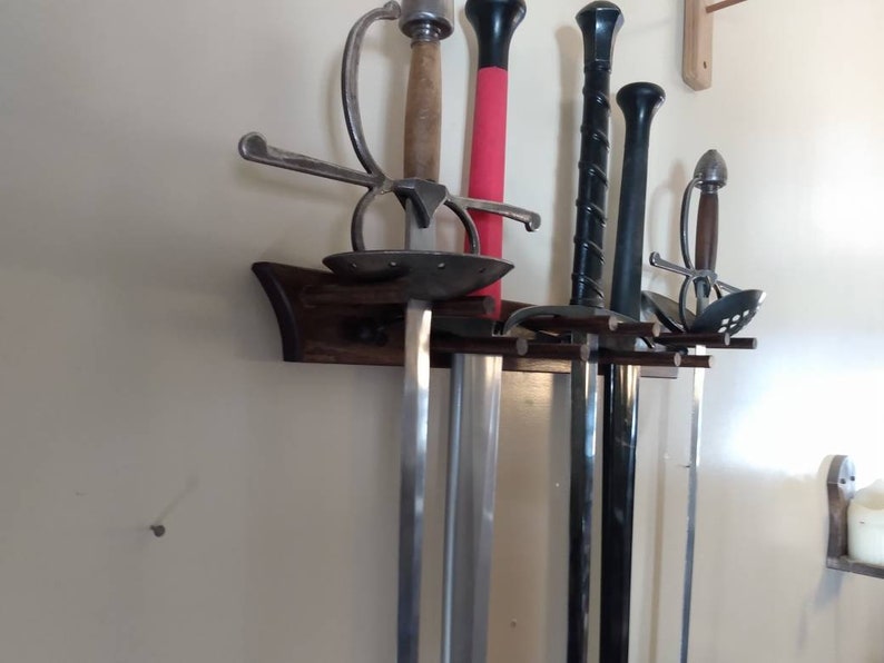 Compact Vertical Sword Rack - Etsy