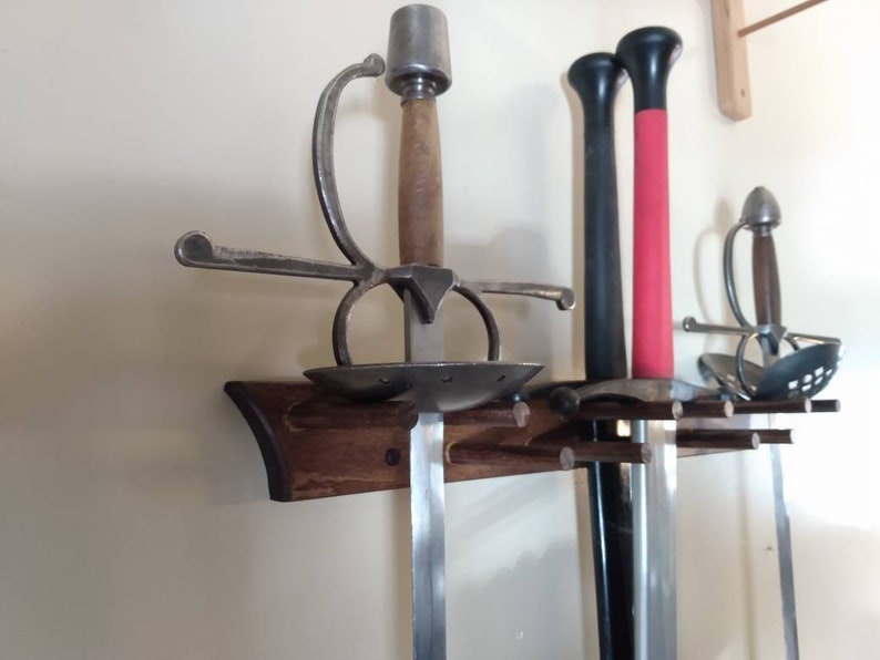 Compact Vertical Sword Rack - Etsy