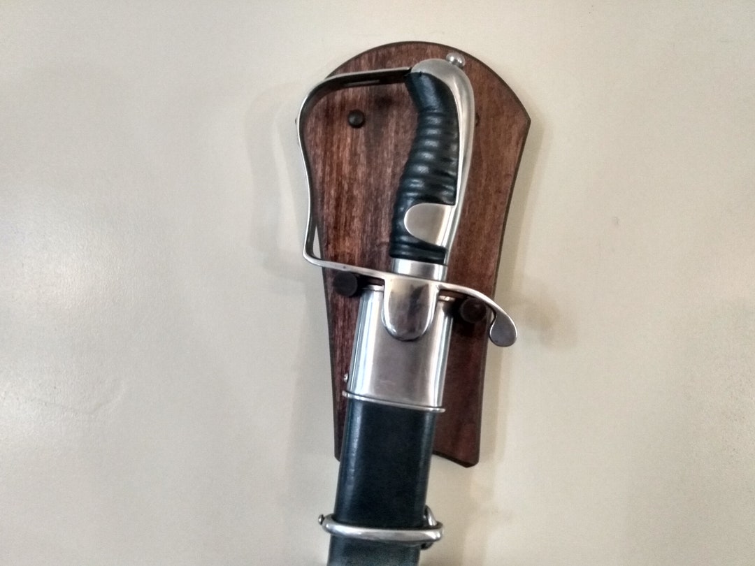 Curved Saber Specific Vertical Sword Display - Etsy