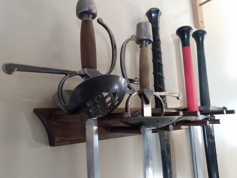Compact Vertical Sword Rack - Etsy
