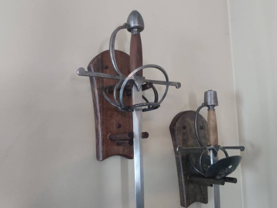 Rapier Specific Vertical Sword Display - Etsy