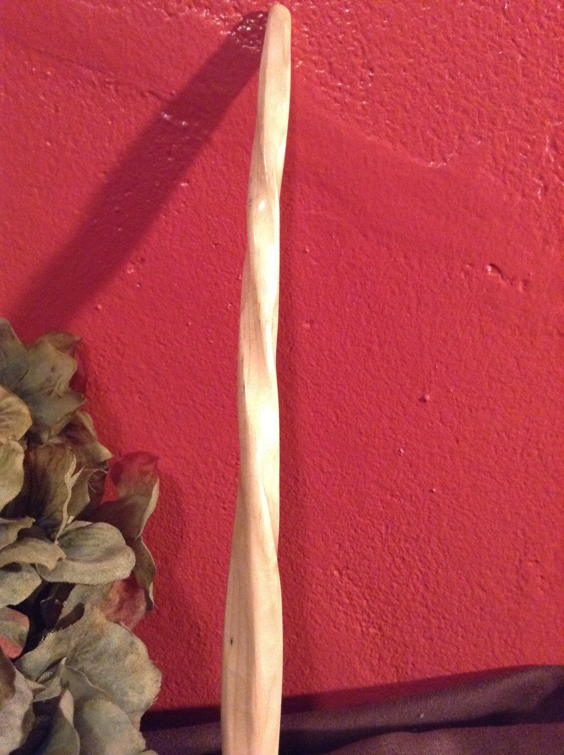 Pine Phoenix Feather Magic Wand #296