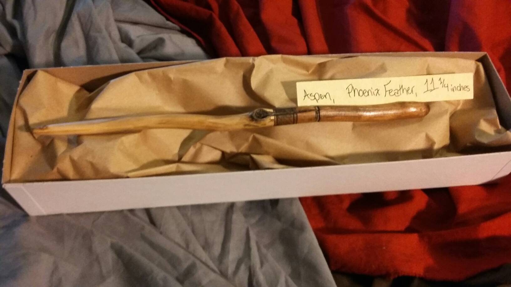 Aspen, Phoenix Feather, Magic Wand #342