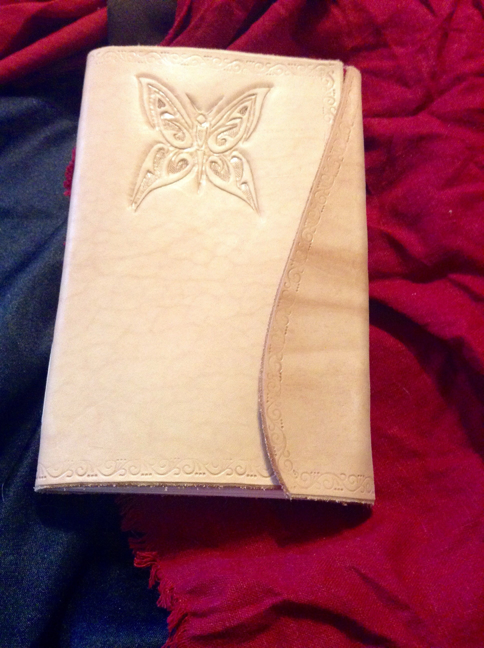 Butterfly Leather Journal