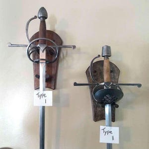 Rapier Specific Vertical Sword Display - Etsy