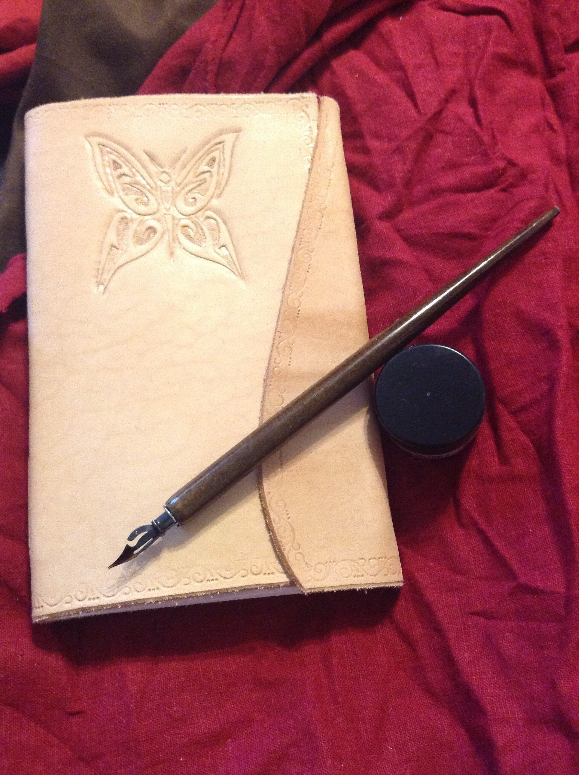 Butterfly Leather Journal