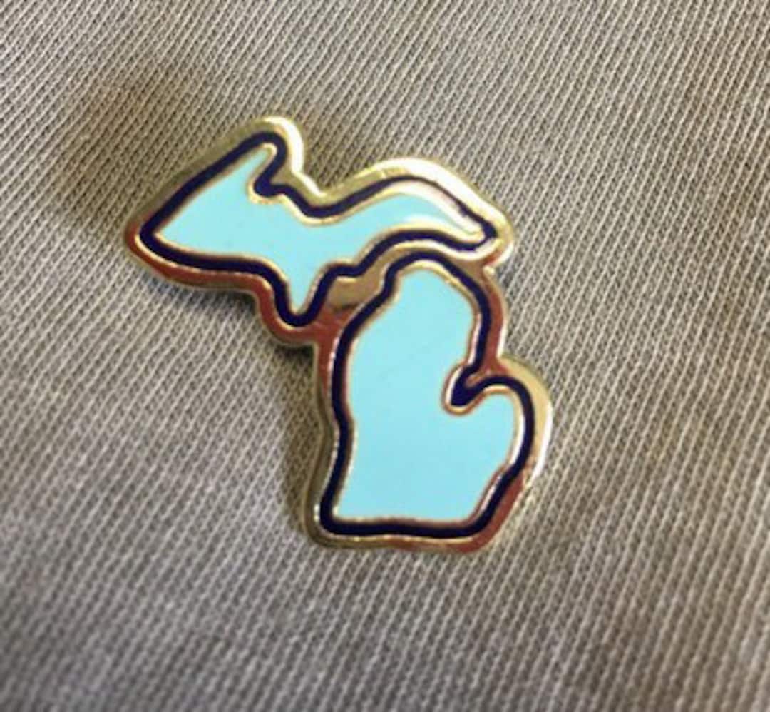 Mitten Pins - Michigan Lapel Pin - Etsy