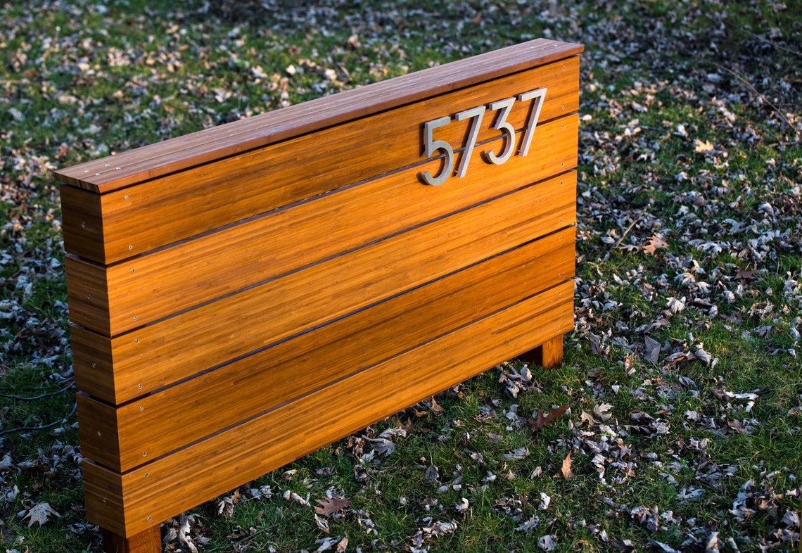 House Number Sign Business Restaurant Sign - Etsy