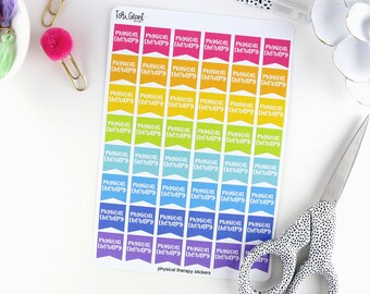 Physical Therapy Planner Stickers - Etsy