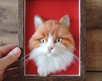 Realistic cat | Etsy
