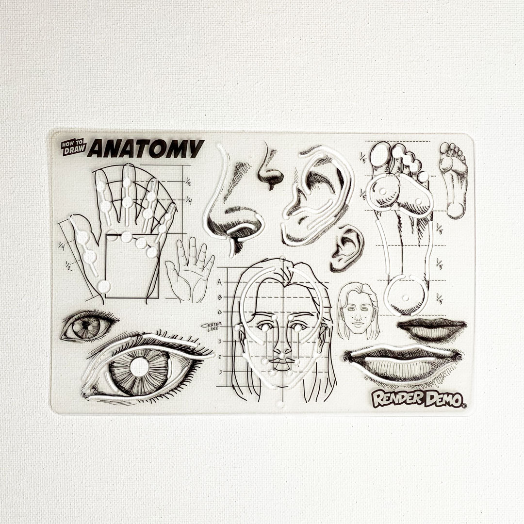 How to Draw FIGURES Sketchbook + Stencil - Etsy