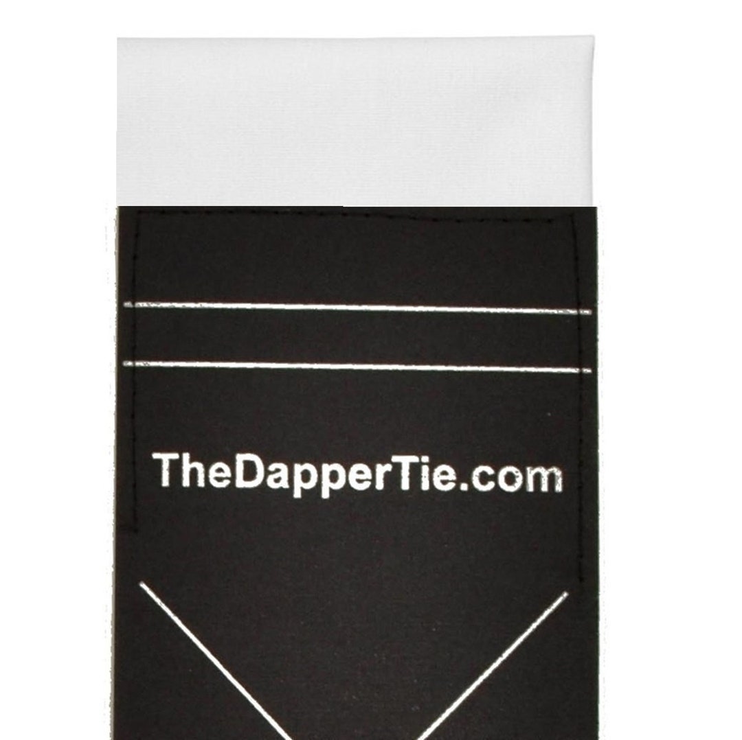 Men's 10 Pack Satin Solid Flat Single Tier Pre Folded Pocket Square on ...