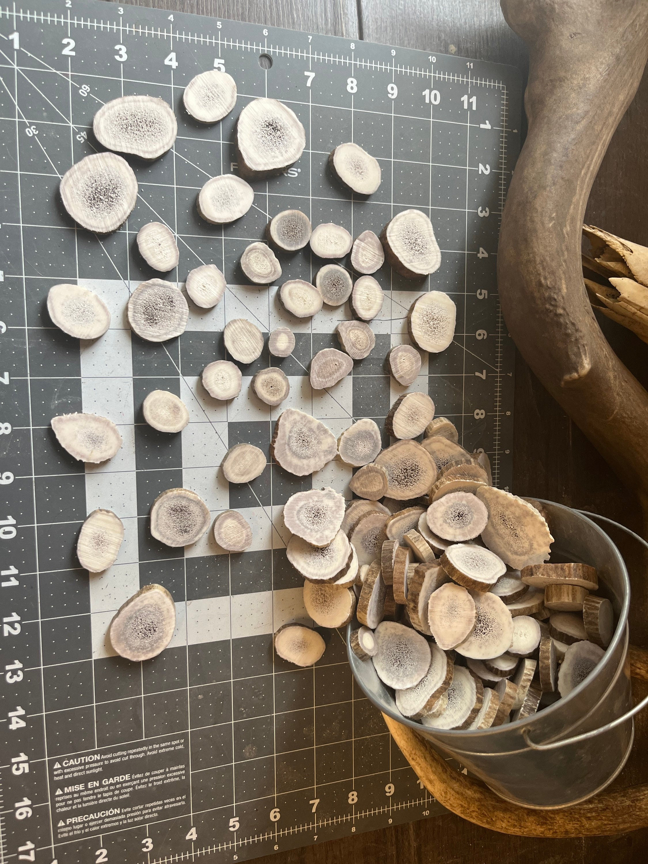 Antler Buttons 1 Pound - Etsy