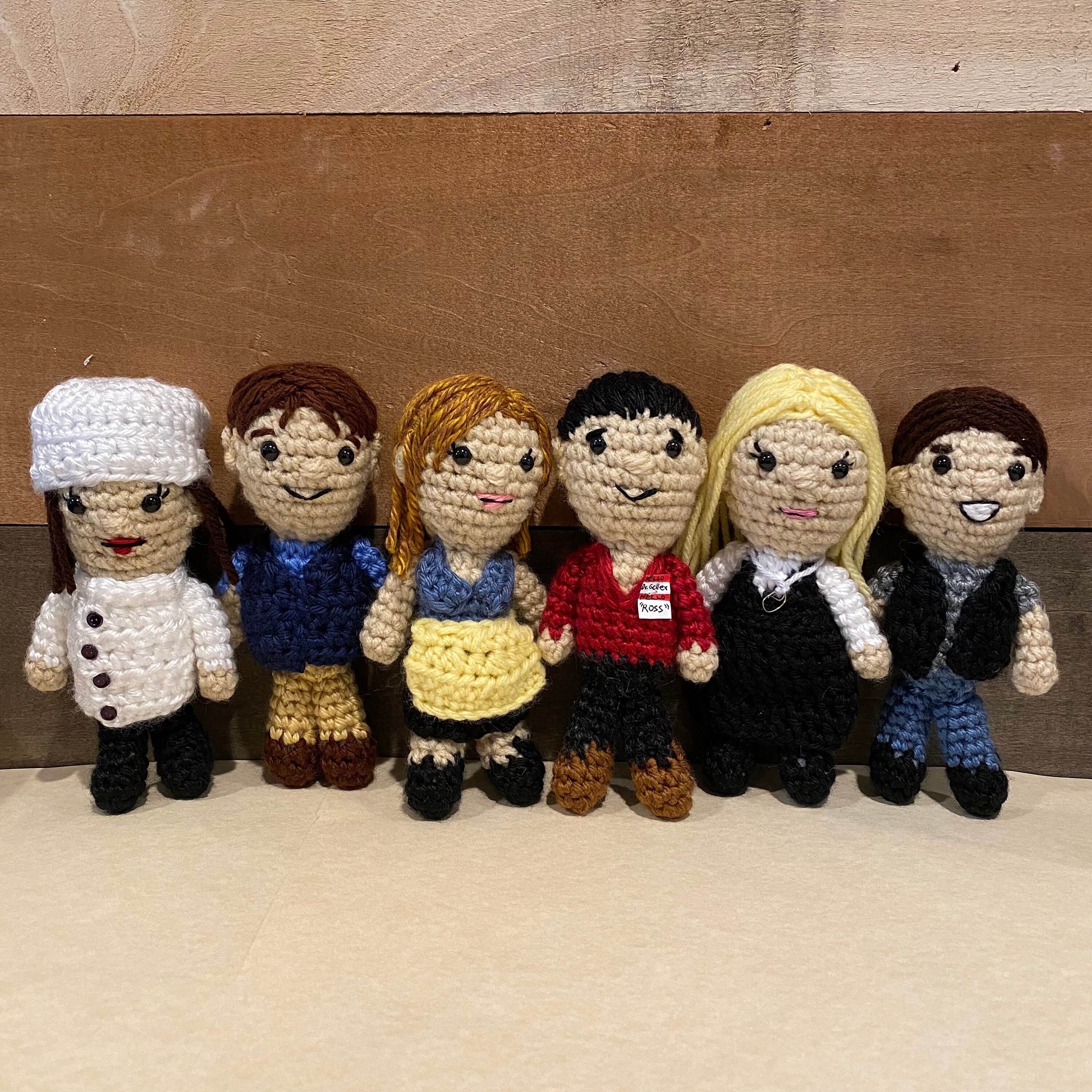 Friends Tv Show Inspired Crochet Amigurumi | Etsy