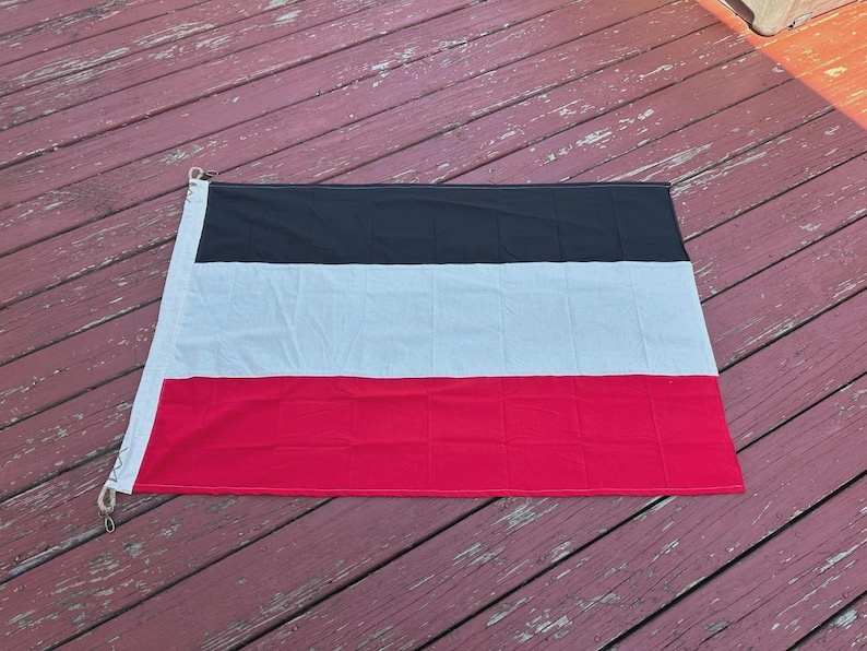 Ww1 German Imperial Flag Vintage Style Handmade 100%cotton 30x45inches ...