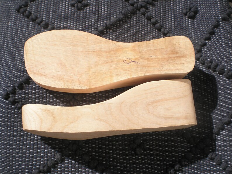 Semelles en bois Semelles en bois pour la fabrication de - Etsy France