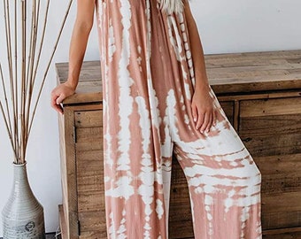 Tie Dye Jumpsuit - Etsy