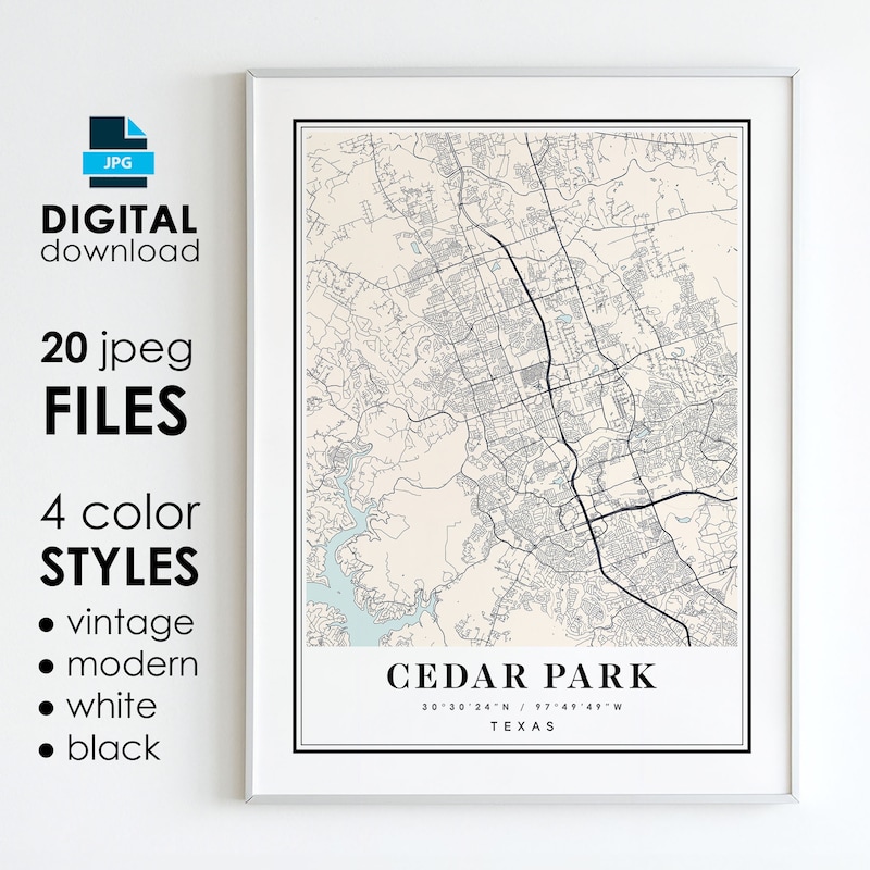 Cedar Park Texas - Etsy