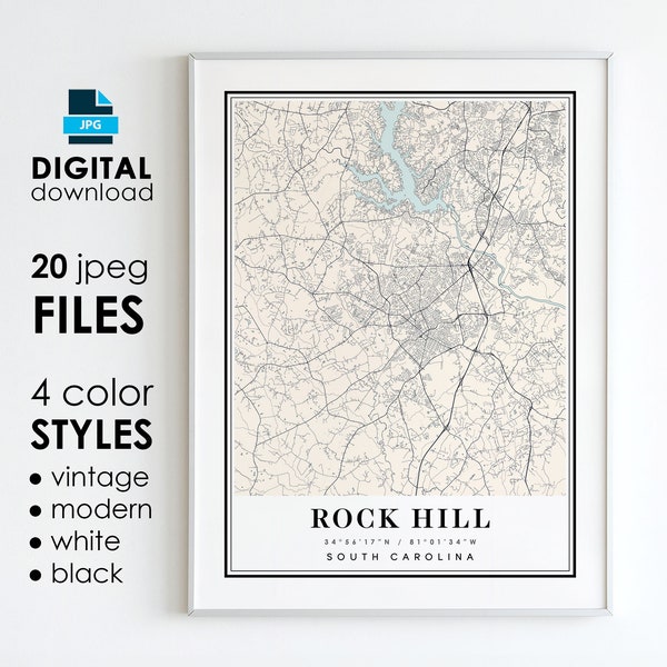 Rock Hill Sc - Etsy
