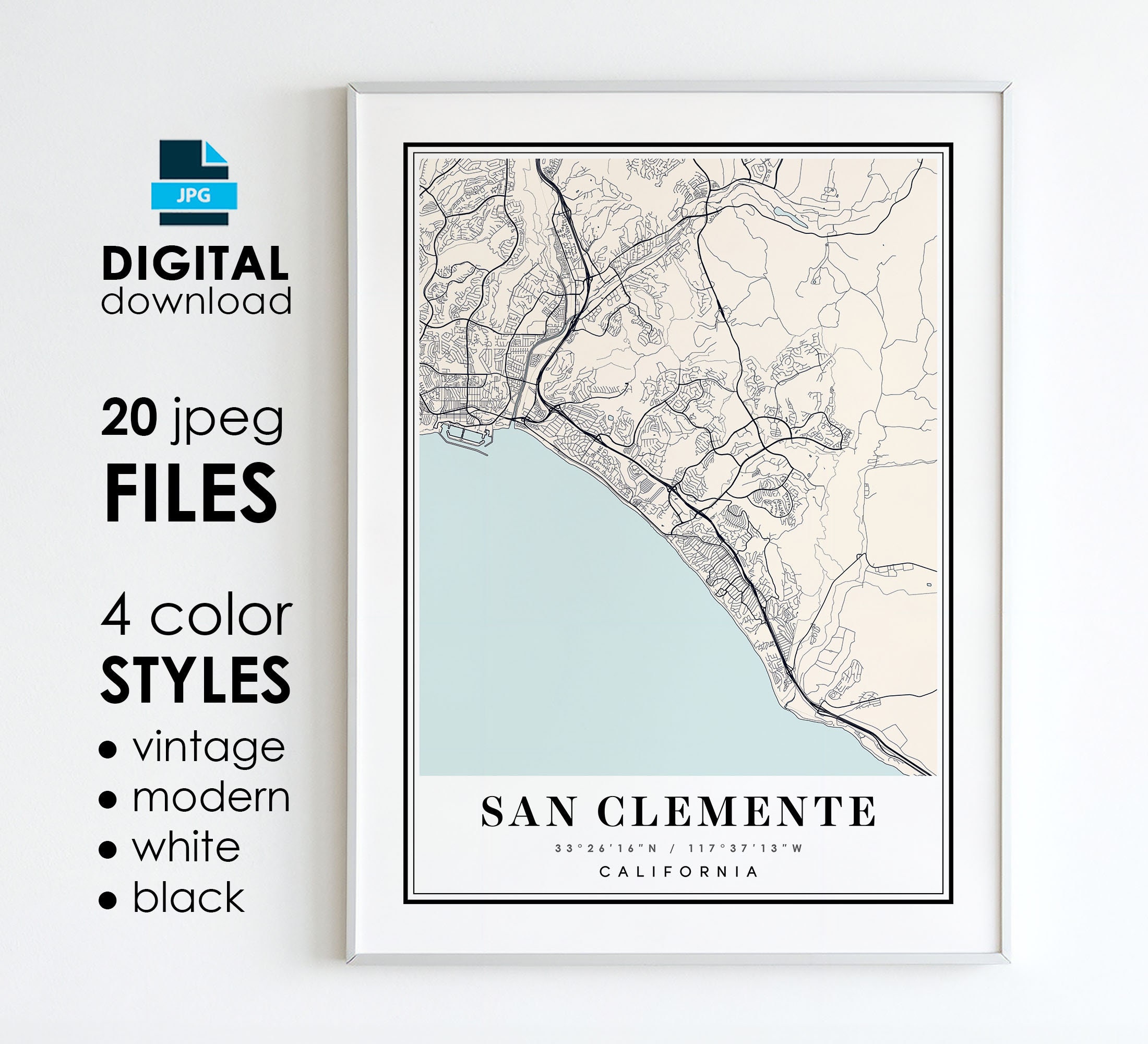 Map Of San Clemente California