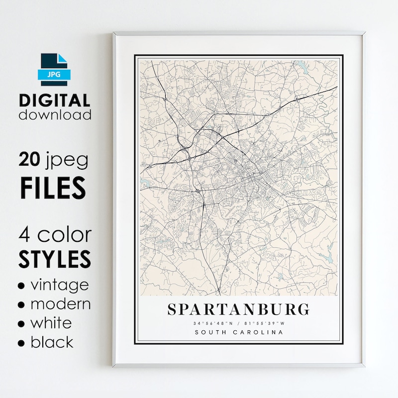 Spartanburg Sc - Etsy