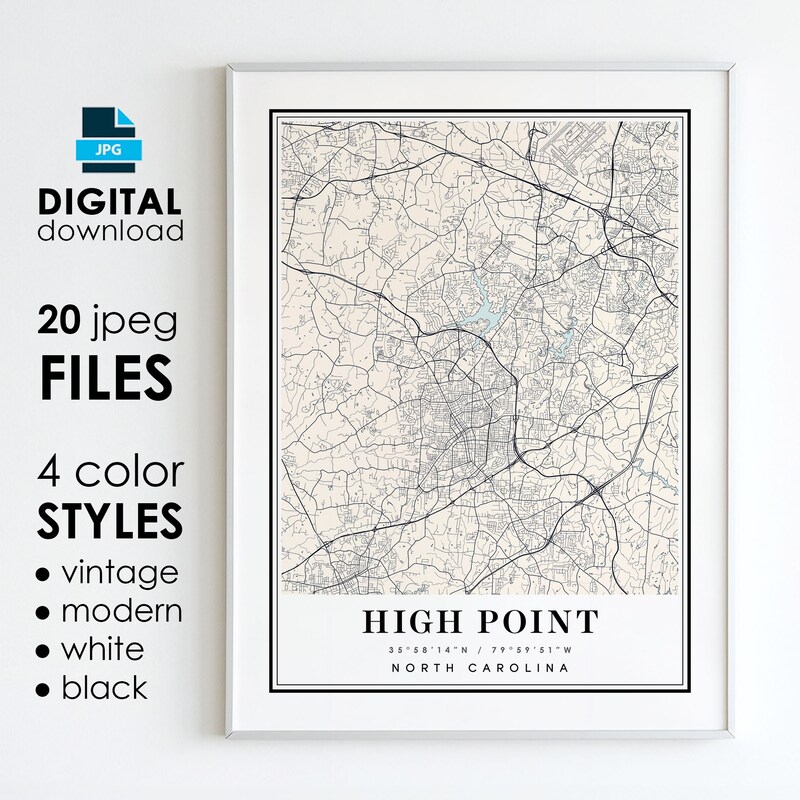 High Point Nc - Etsy