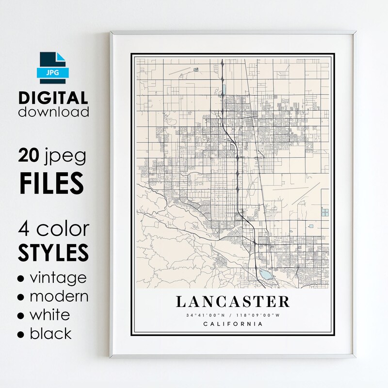 Lancaster California - Etsy
