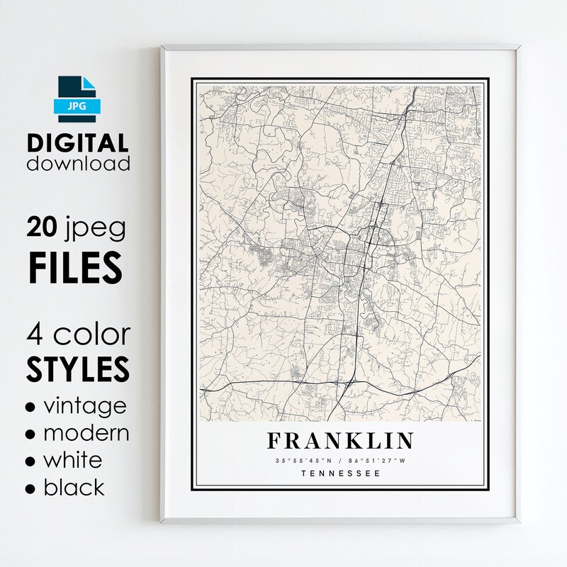 Franklin Tennessee - Etsy