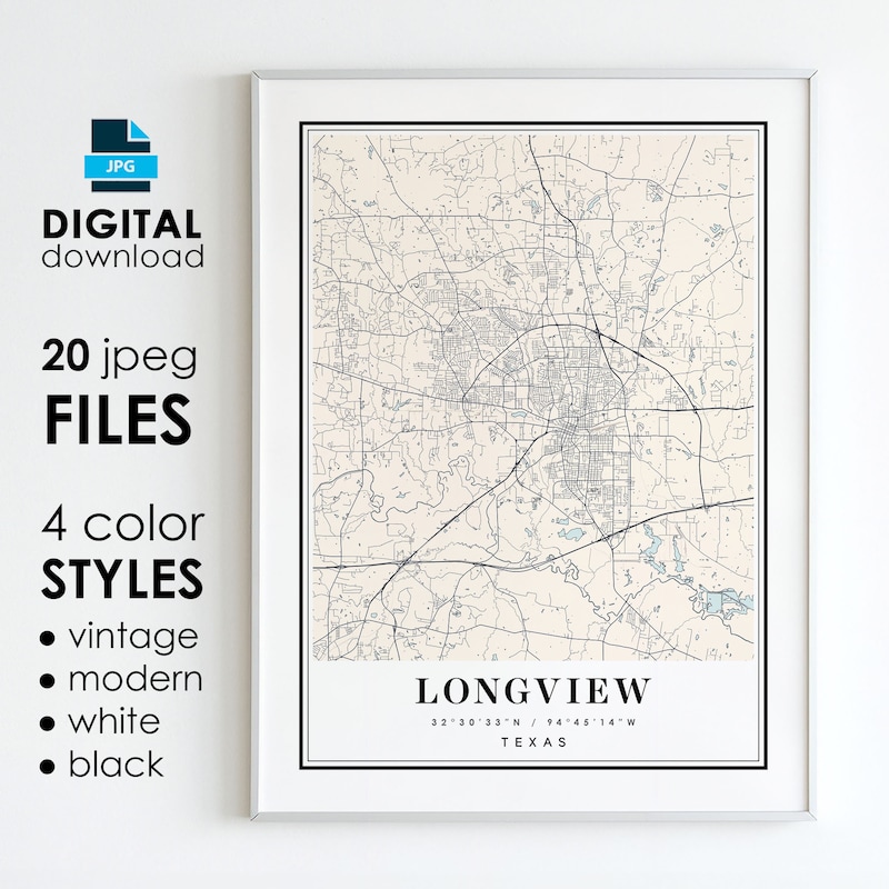Longview Texas - Etsy