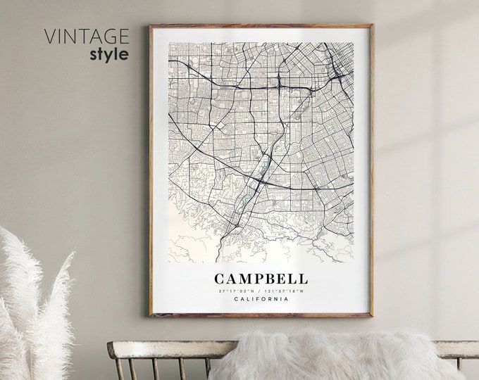 Campbell Water Tower, California, Watercolor Sketch Painting, Fine Art ...