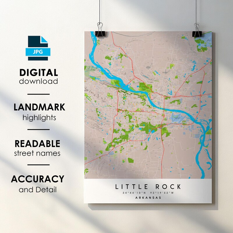 Little Rock Arkansas - Etsy