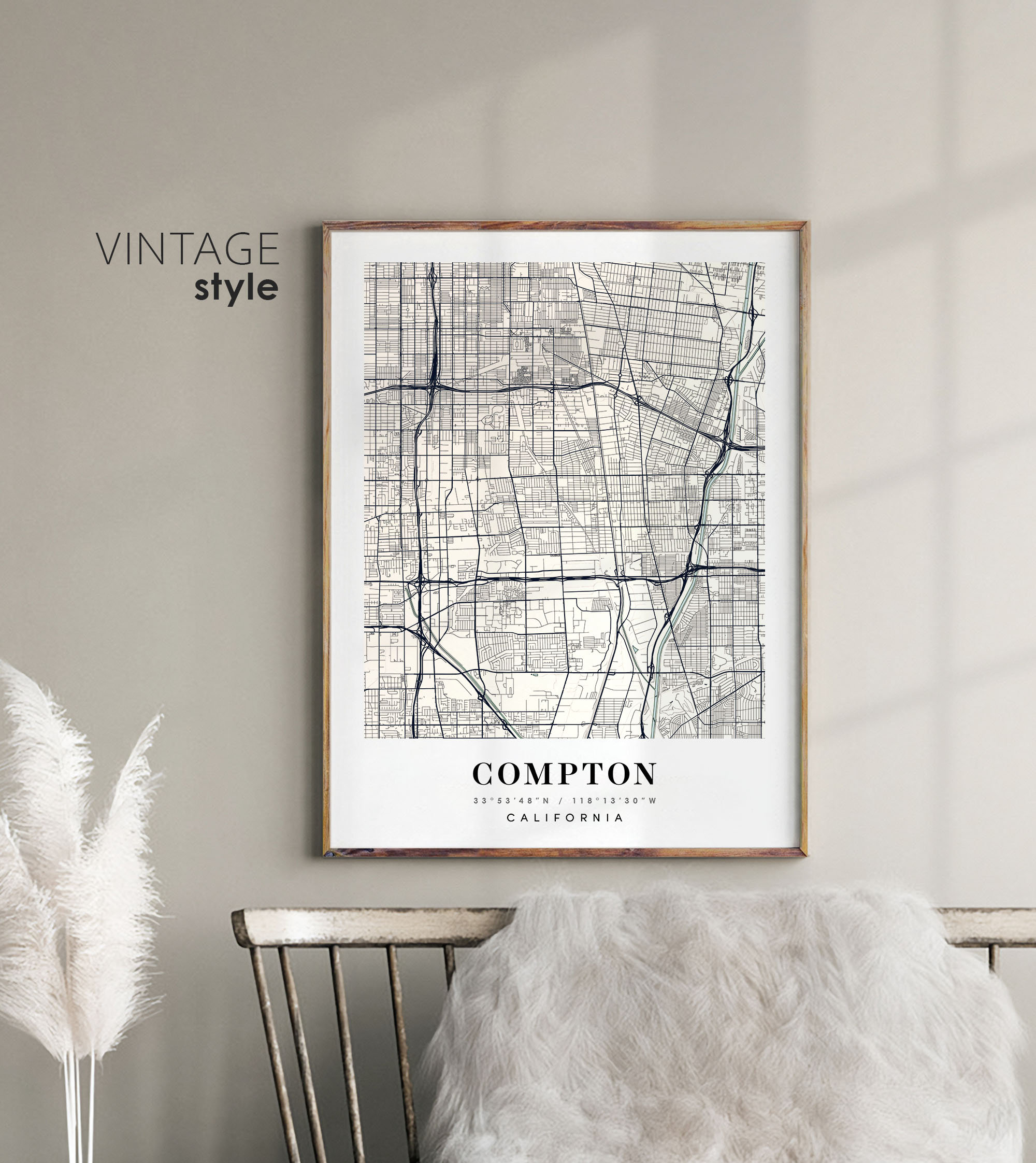 Compton City Map