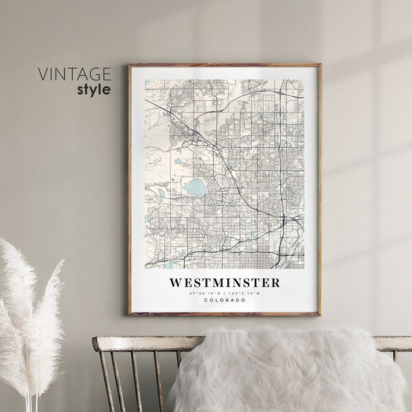 Westminster Co Maps - Etsy