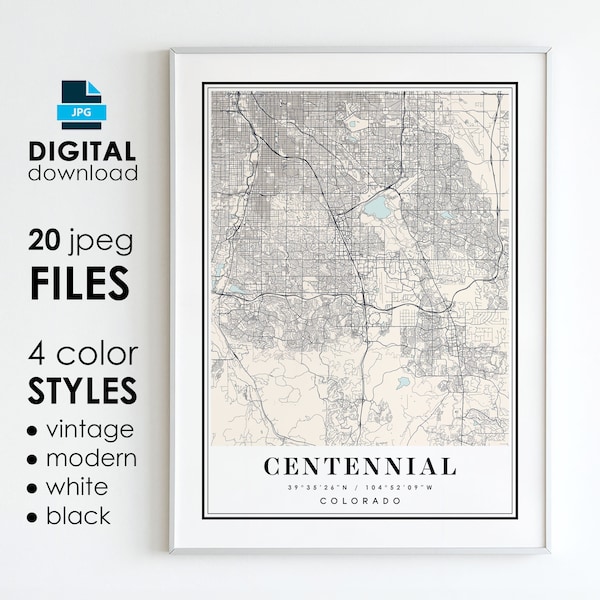 Centennial Colorado - Etsy