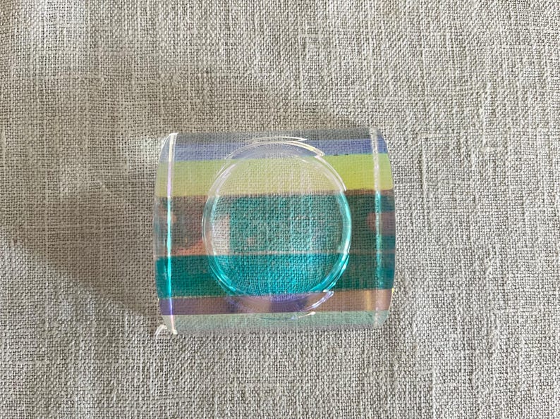 Vintage Oleg Cassini Crystal Prism Votive Candle Holder - Etsy