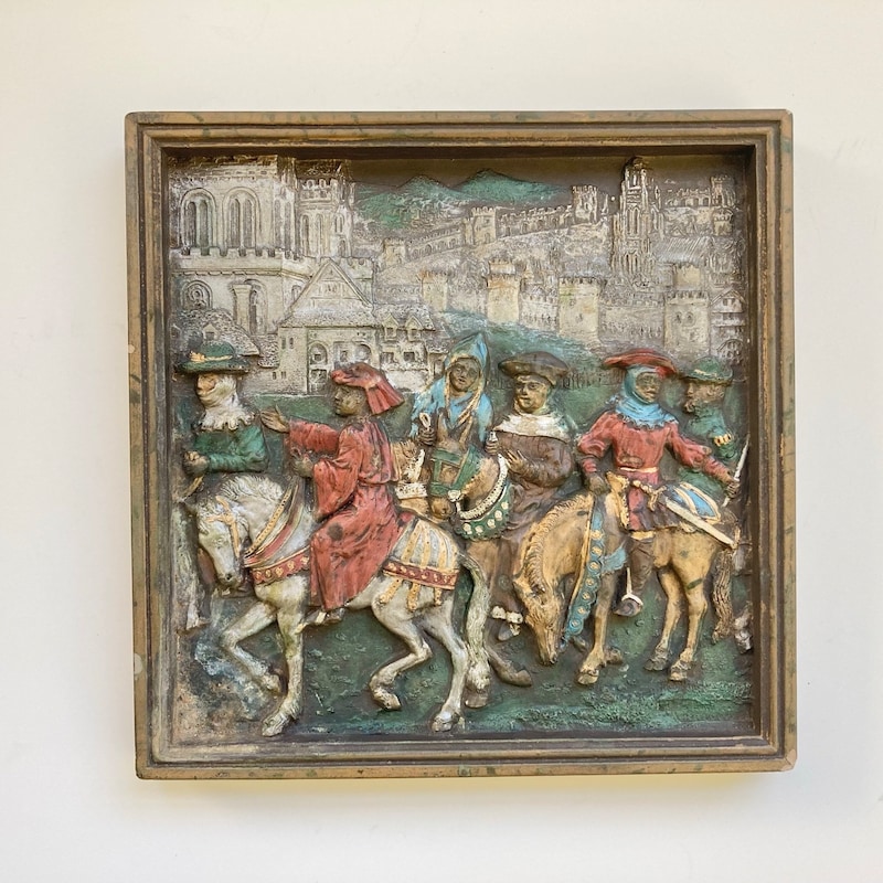 Chalkware Plaques - Etsy