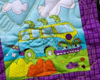 Monster quilt | Etsy