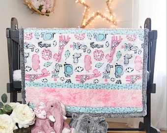 Wee One Cuddle Kit Moonwalk Navy MINKY KIT Shannon Fabrics, Great for ...