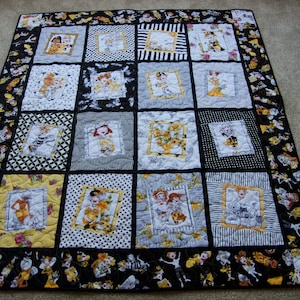 Wonky Block Quilt Pattern, Perfect for Fabric Panels, Step by Step ...