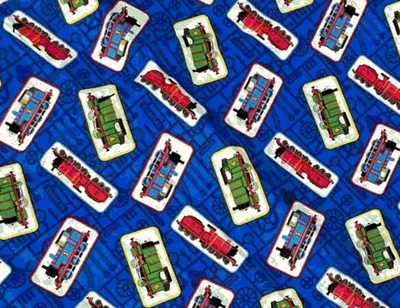 Thomas the Tank Engine & Friends Fabric 2007 Gullane Ltd VIP - Etsy UK