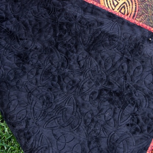 Celtic Red Dragon Panel From in the Beginning, ~36" X WOF, Mid-evil ...