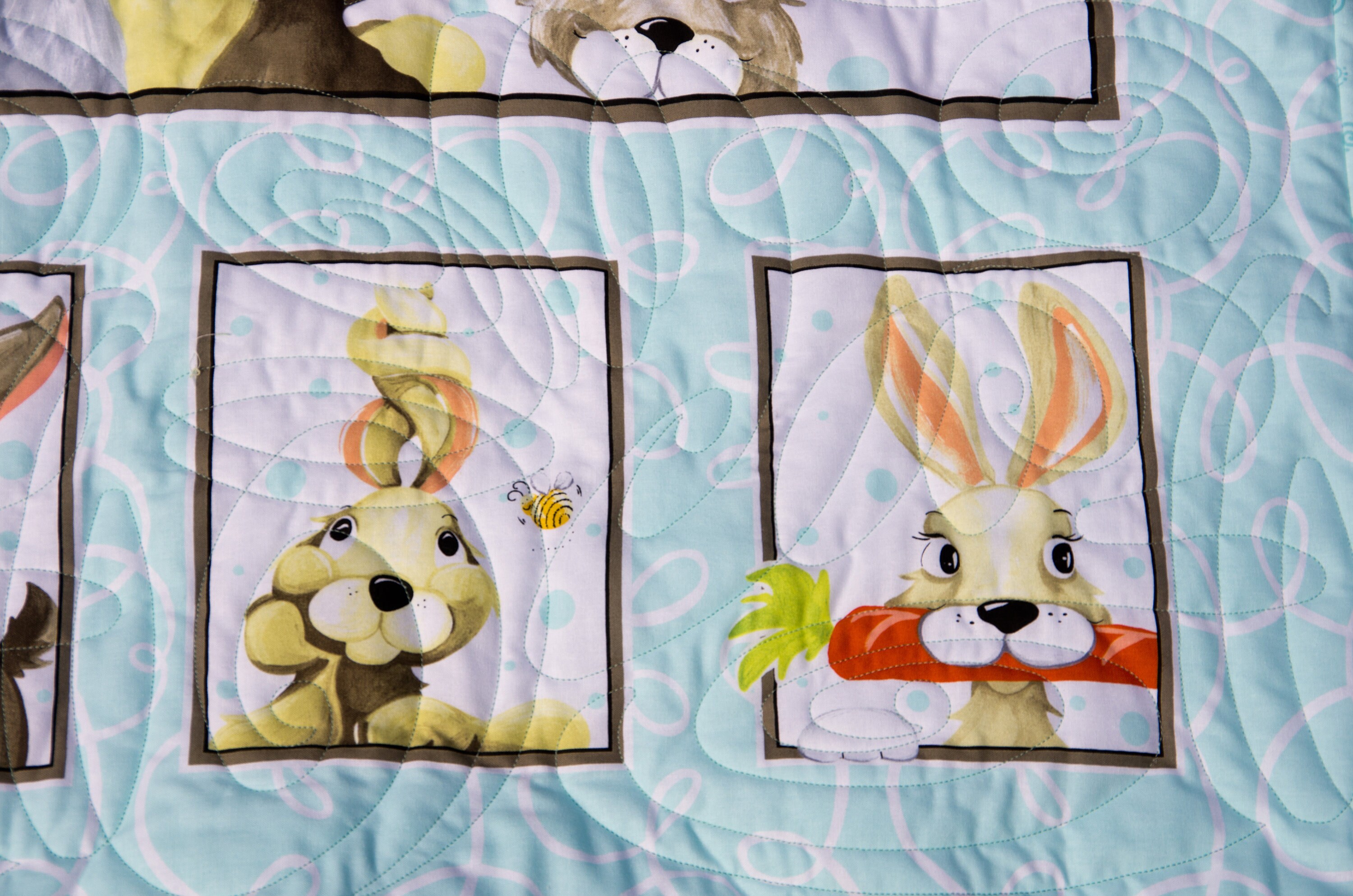 Harold the Hare Bright & Cheerful Toddler or Baby Boys or Girls Minky ...