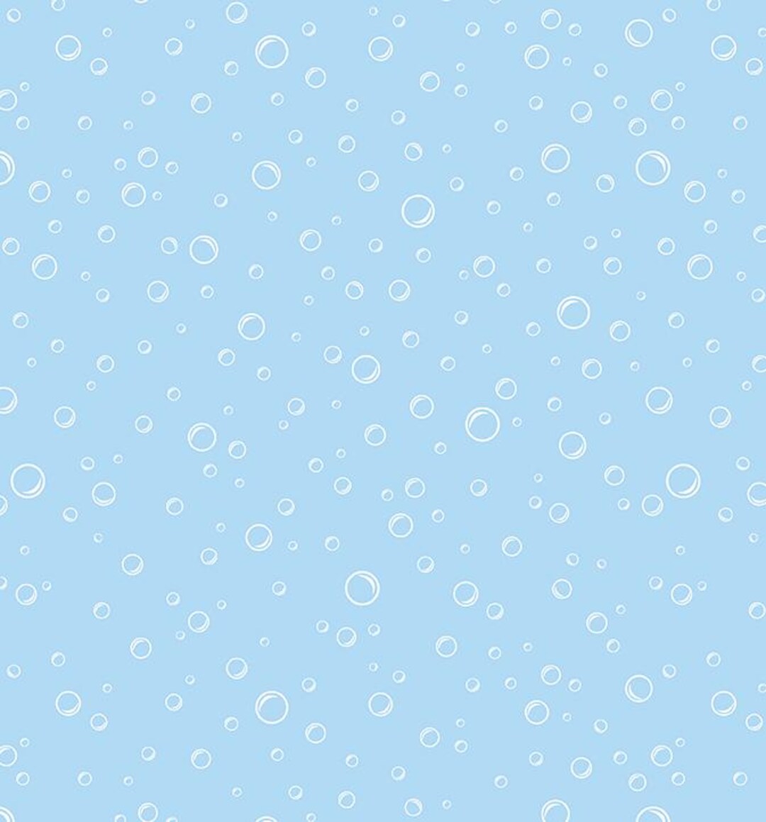 Swim With Me Bubbly Light Peri Blue From Benartex, Non-directional ...