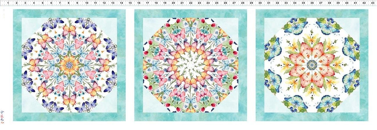 Butterfly Fantasy Panel From in the Beginning, 45w" X 43h" Stunning ...