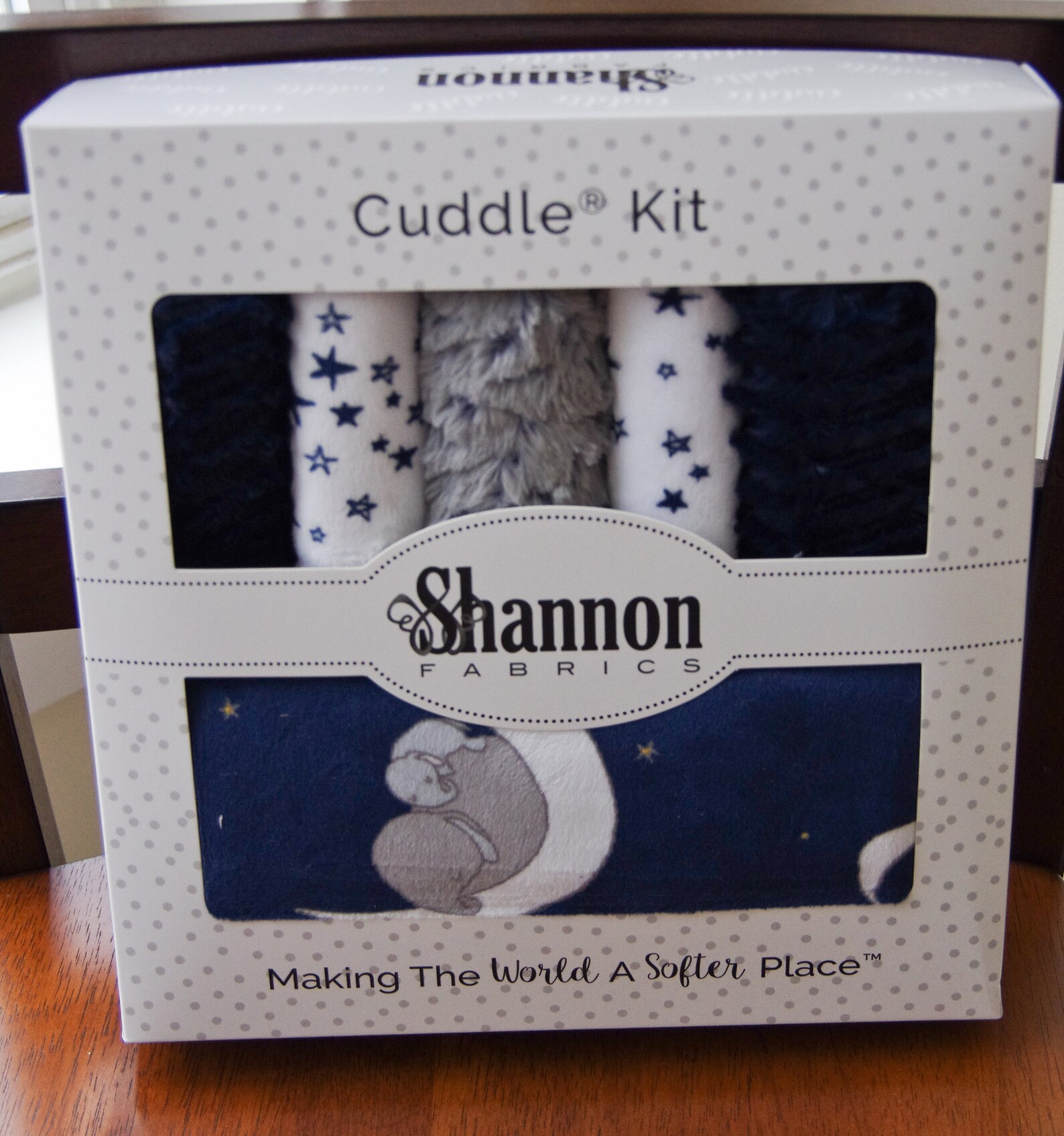 Wee One Cuddle Kit Moonwalk Navy MINKY KIT Shannon Fabrics | Etsy