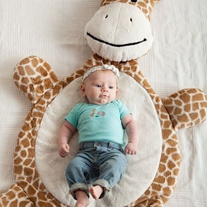 Natural My Bubba Soft Cuddle Play Mat MINKY KIT From Shannon Fabrics ...