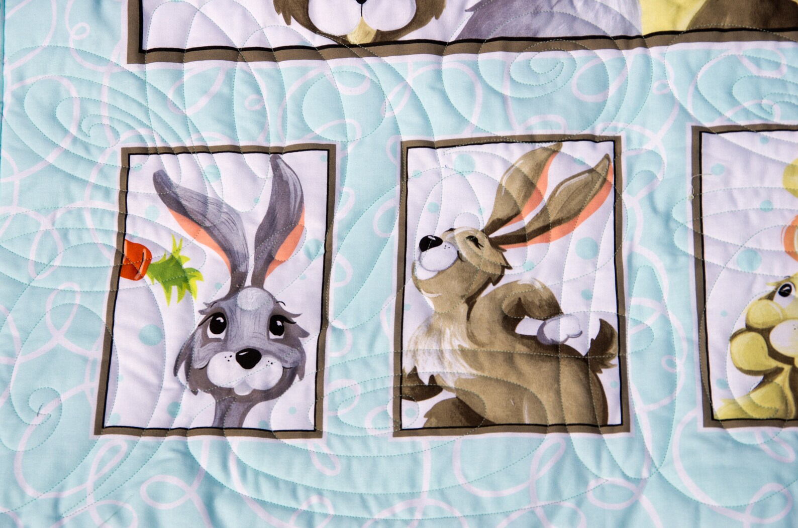Harold the Hare Bright & Cheerful Toddler or Baby Boys or Girls Minky ...