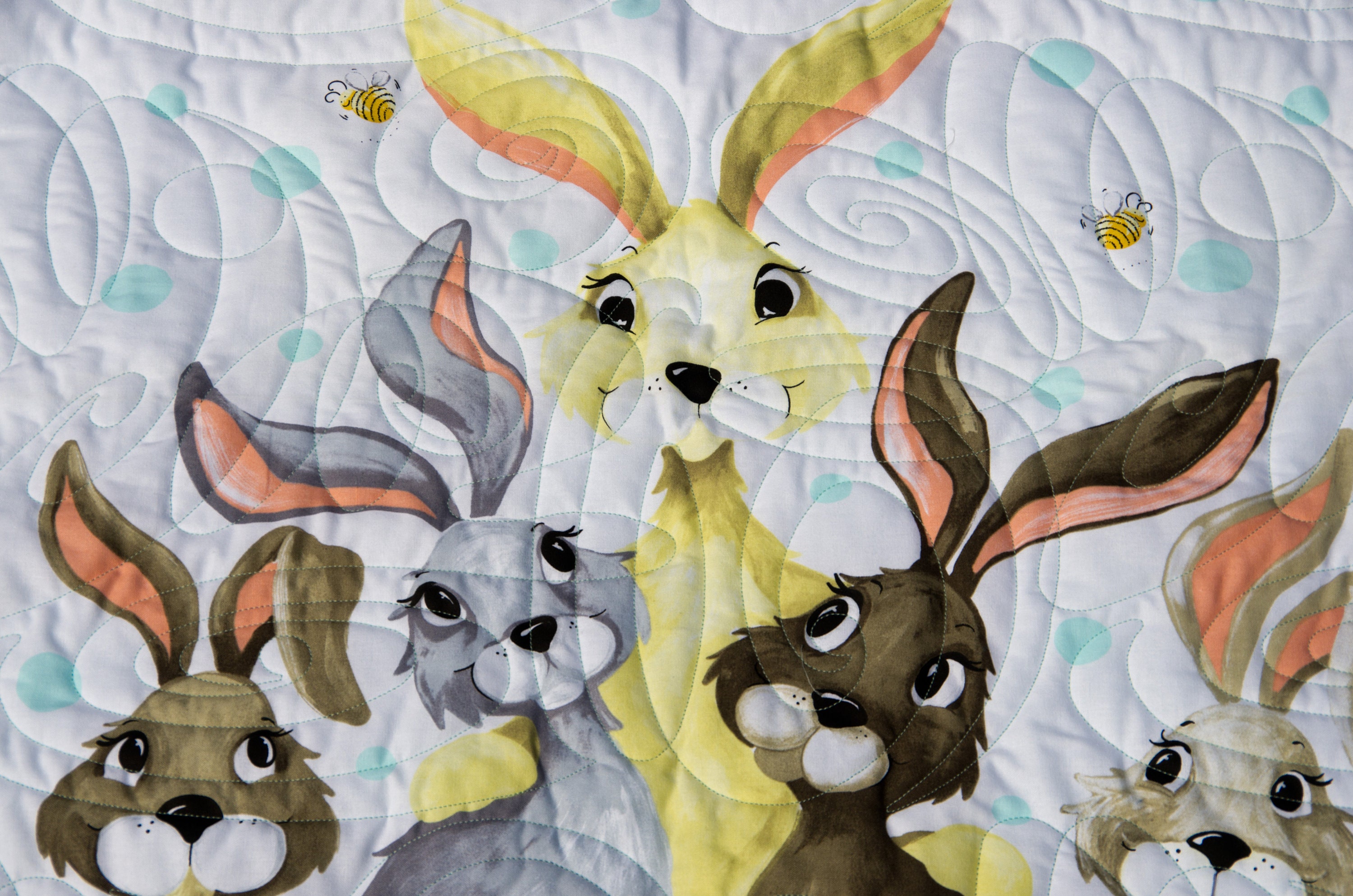 Harold the Hare Bright & Cheerful Toddler or Baby Boys or Girls Minky ...