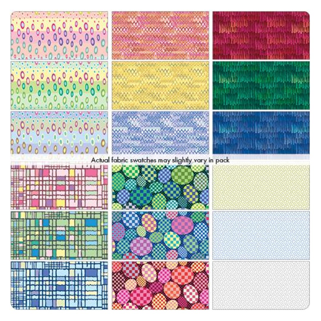 Benartex Delight by Modern Quilt Studio, Quilting Squares, Quilting ...